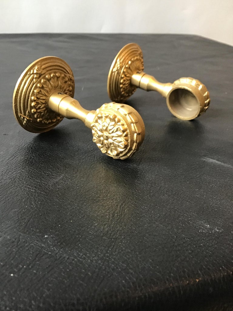 Classical Bronze Towel Rod Holders For Sale at 1stDibs