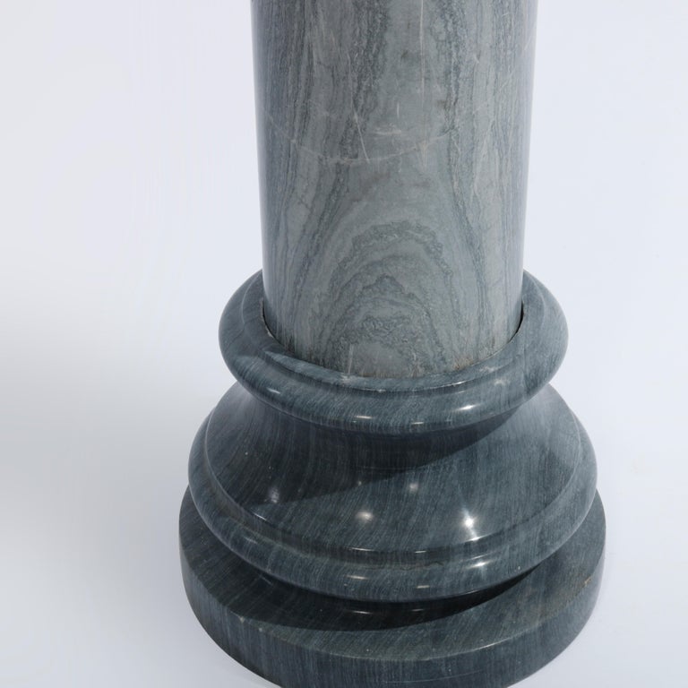 Classical Carved Marble Doric Form Sculpture Display Pedestal 20th C at ...