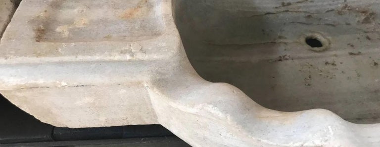 Classical Carved Marble Stone Sink Basin at 1stDibs