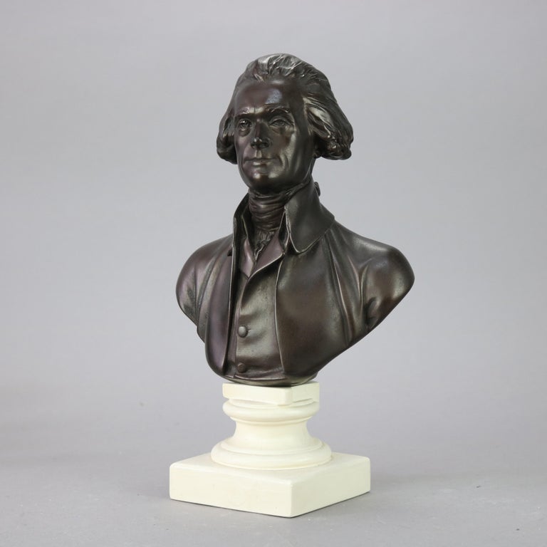 Classical Composition Portrait Bust of President Thomas Jefferson, 20th C at 1stDibs