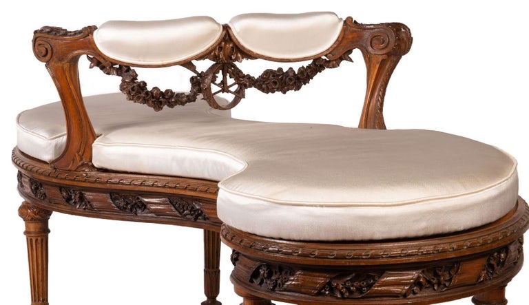 Classical French 19th Century Confident Chair For Sale at 1stDibs