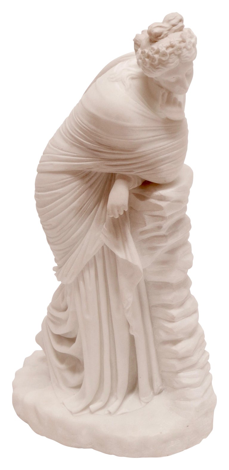 Classical Grand Tour Carved Marble Female Figure Statue, Italian, 19th ...