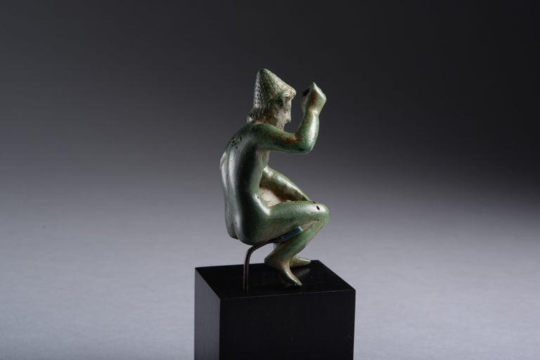Classical Greek Bronze Statue of Hephaistos For Sale at 1stDibs