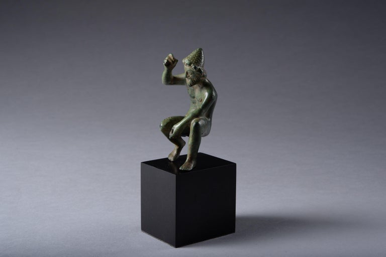 Classical Greek Bronze Statue of Hephaistos For Sale at 1stDibs