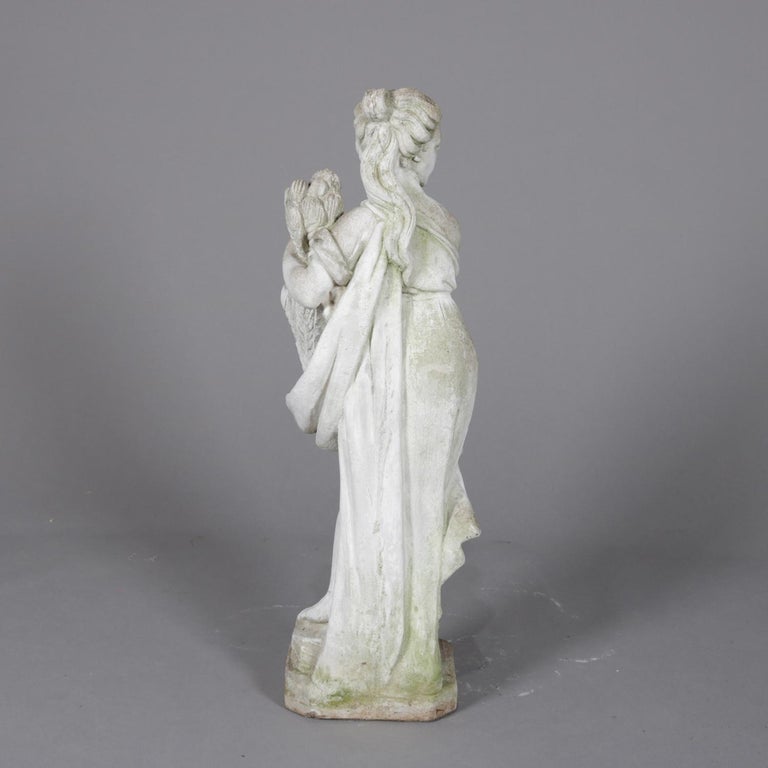 Classical Greek Cast Stone Horae Auxo Goddess of Summer Garden ...