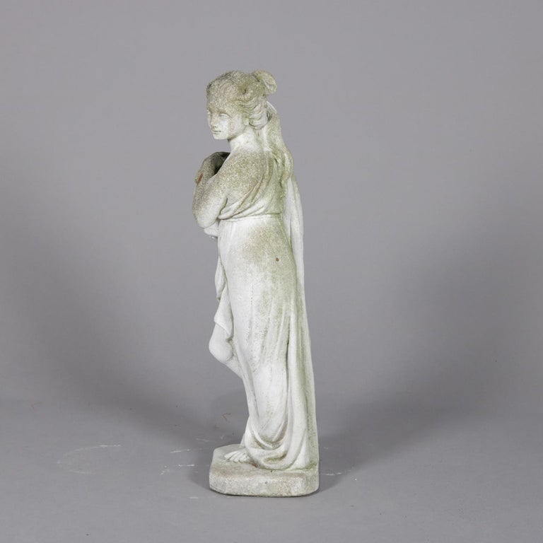 Classical Greek Cast Stone Horae Thallo Goddess of Spring Garden ...