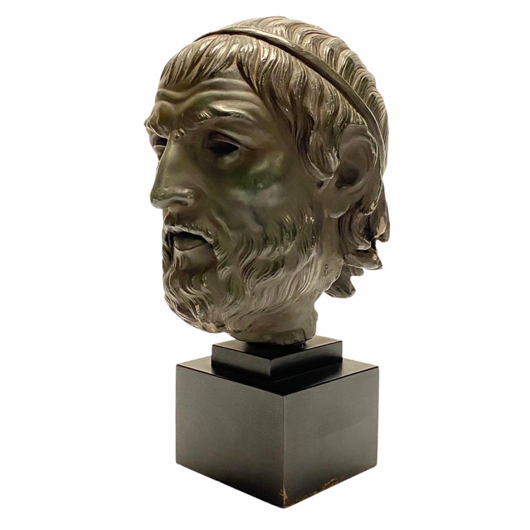 Classical Greek Male Bust at 1stDibs