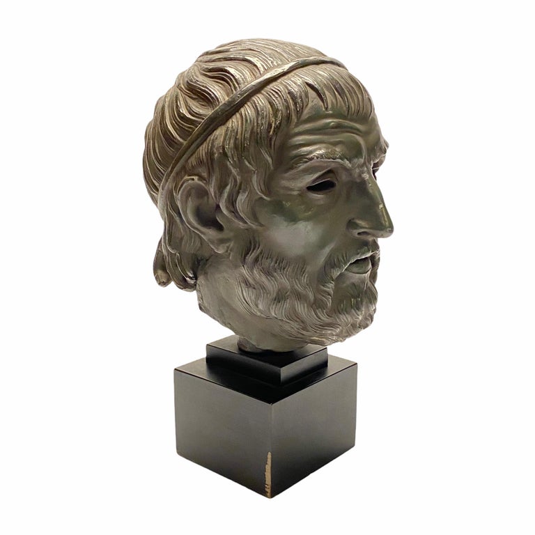 Classical Greek Male Bust at 1stDibs
