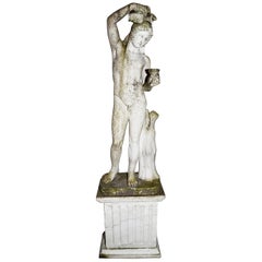 Marble Statue of Phryne by Ercole Rosa at 1stdibs