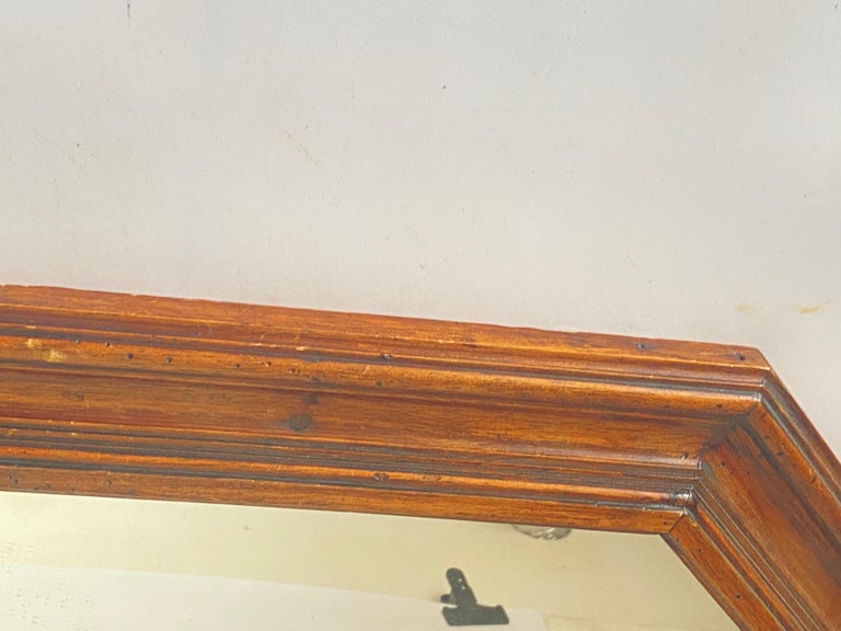 Classical Oak Wood Frame Mirror Brown Color Beautiful Patina Color ...