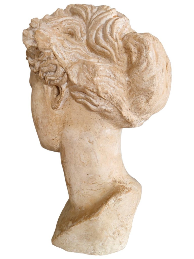 CLASSICAL ROMAN HEAD 20th Century For Sale at 1stDibs