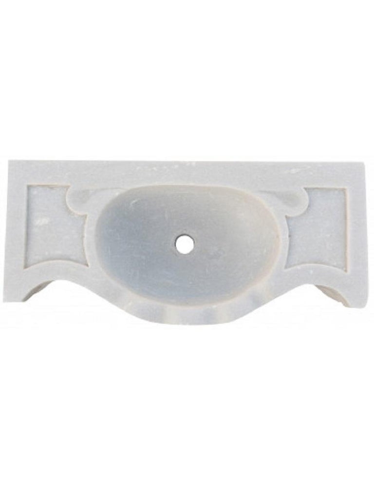 Classical Serpentine Marble Stone Sink Basin For Sale at 1stDibs