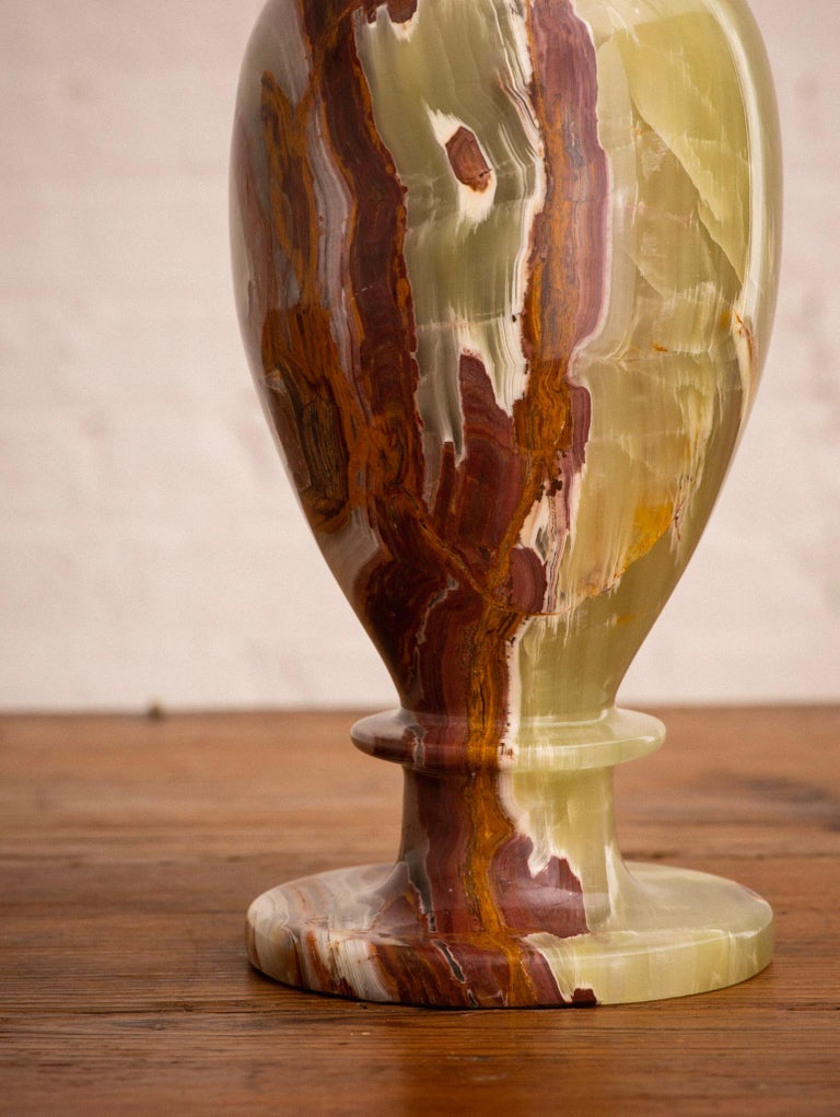 Classical Solid Onyx Vase For Sale at 1stDibs