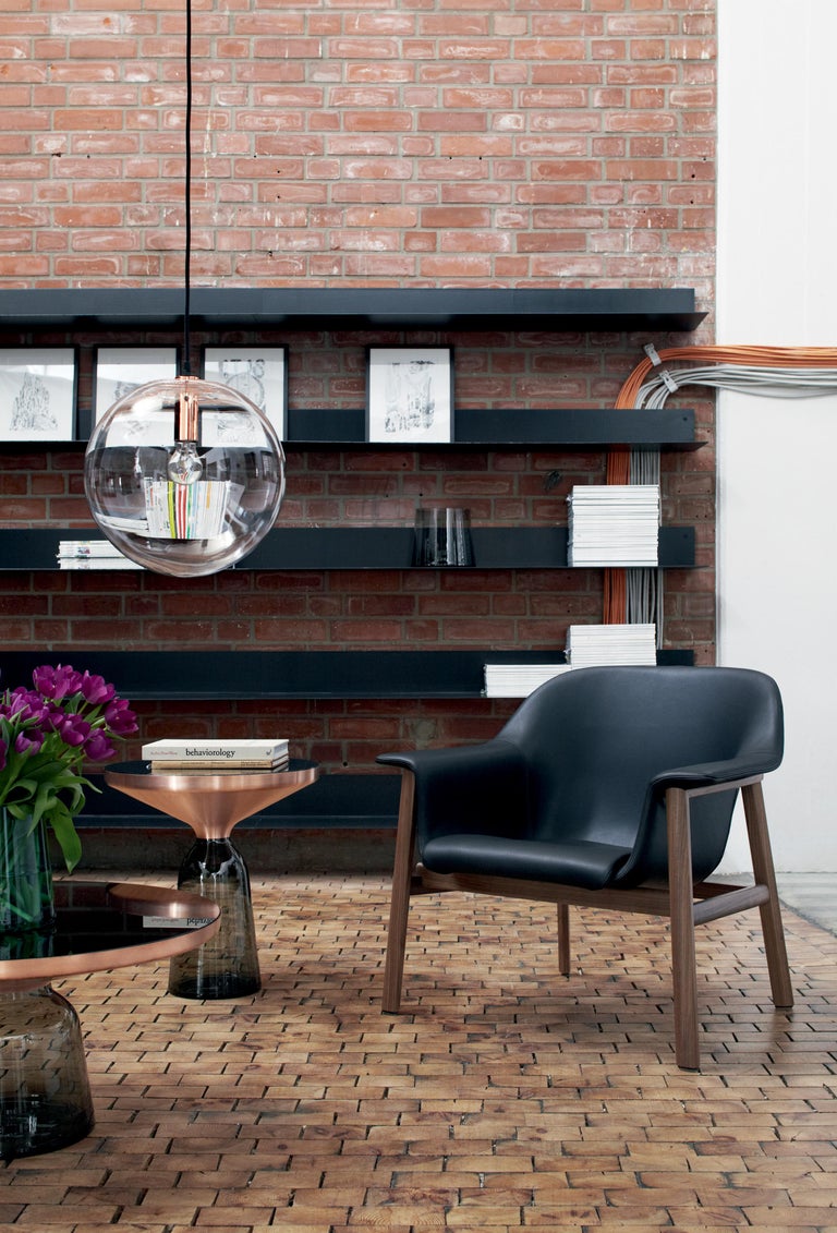 ClassiCon Bell Coffee Table in Brass and Quartz Grey by Sebastian ...