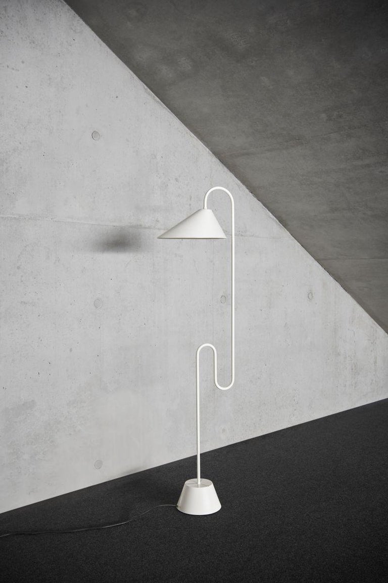 ClassiCon Roattino White Floor Lamp by Eileen Gray For Sale at 1stDibs