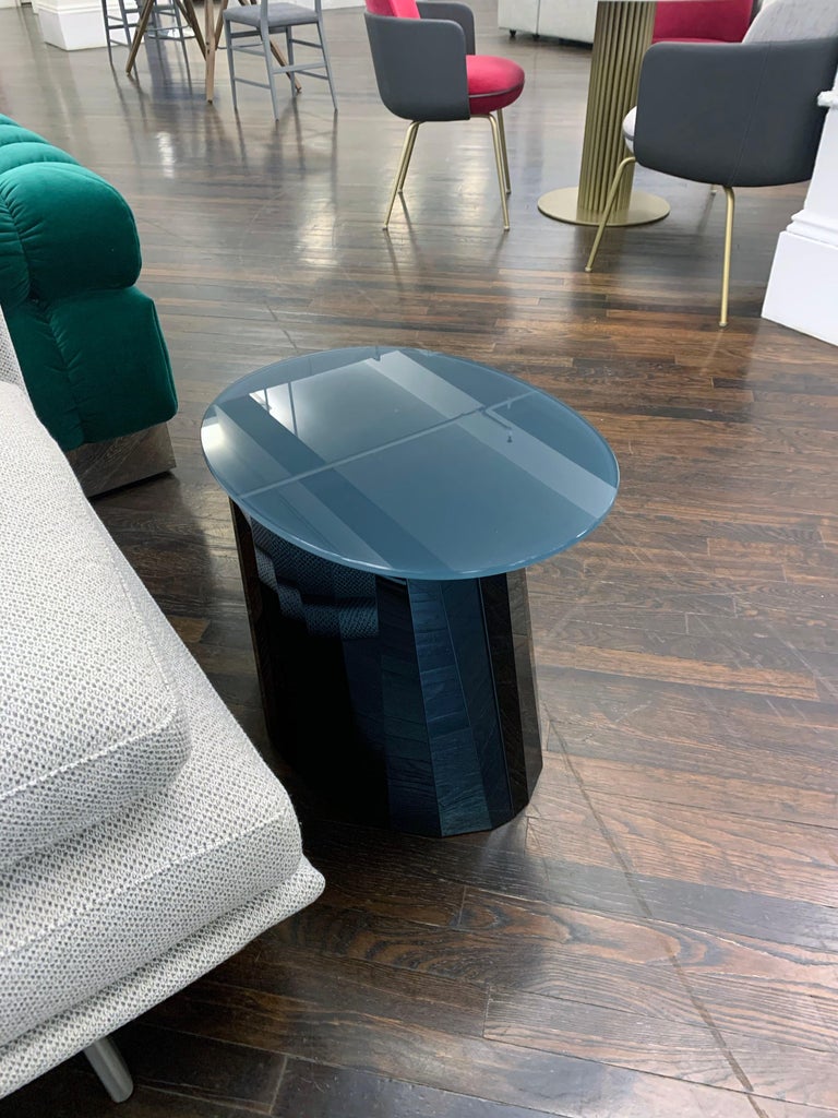 ClassiCon Sapphire Blue Pli Table at 1stDibs