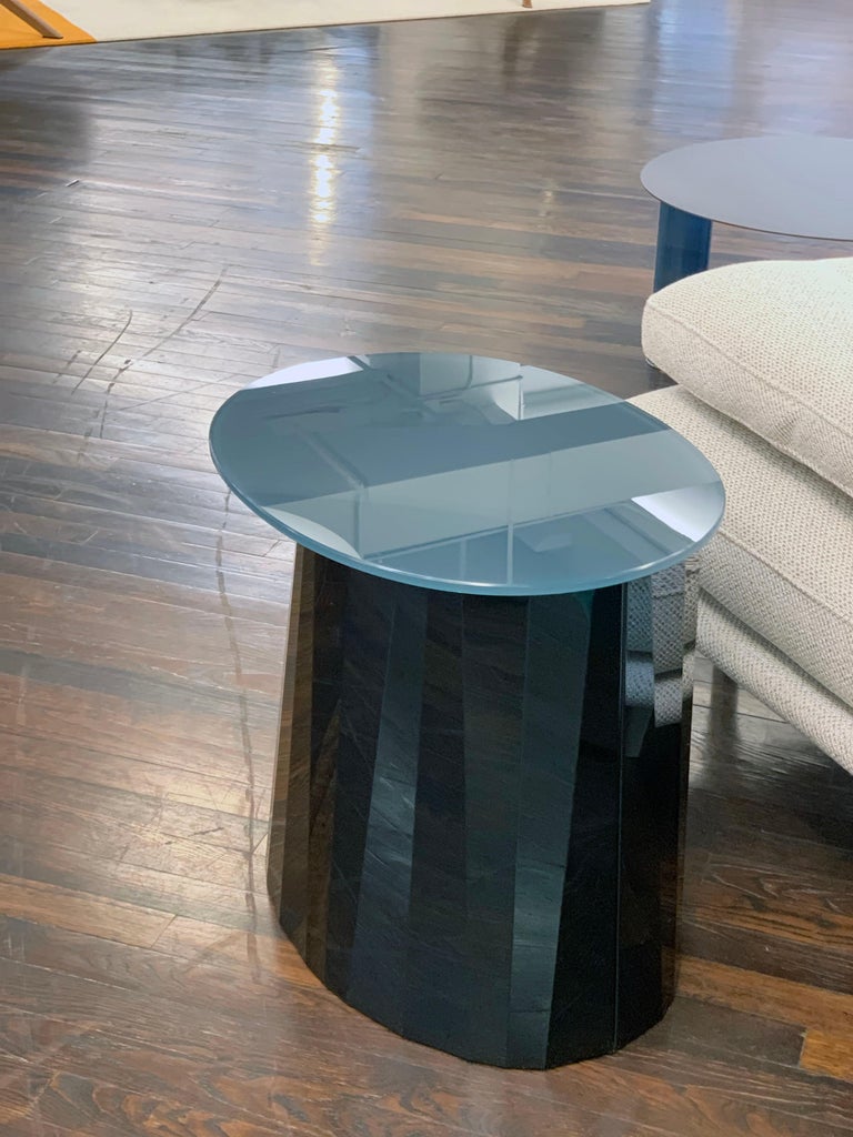 ClassiCon Sapphire Blue Pli Table at 1stDibs