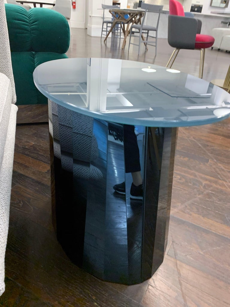 ClassiCon Sapphire Blue Pli Table at 1stDibs