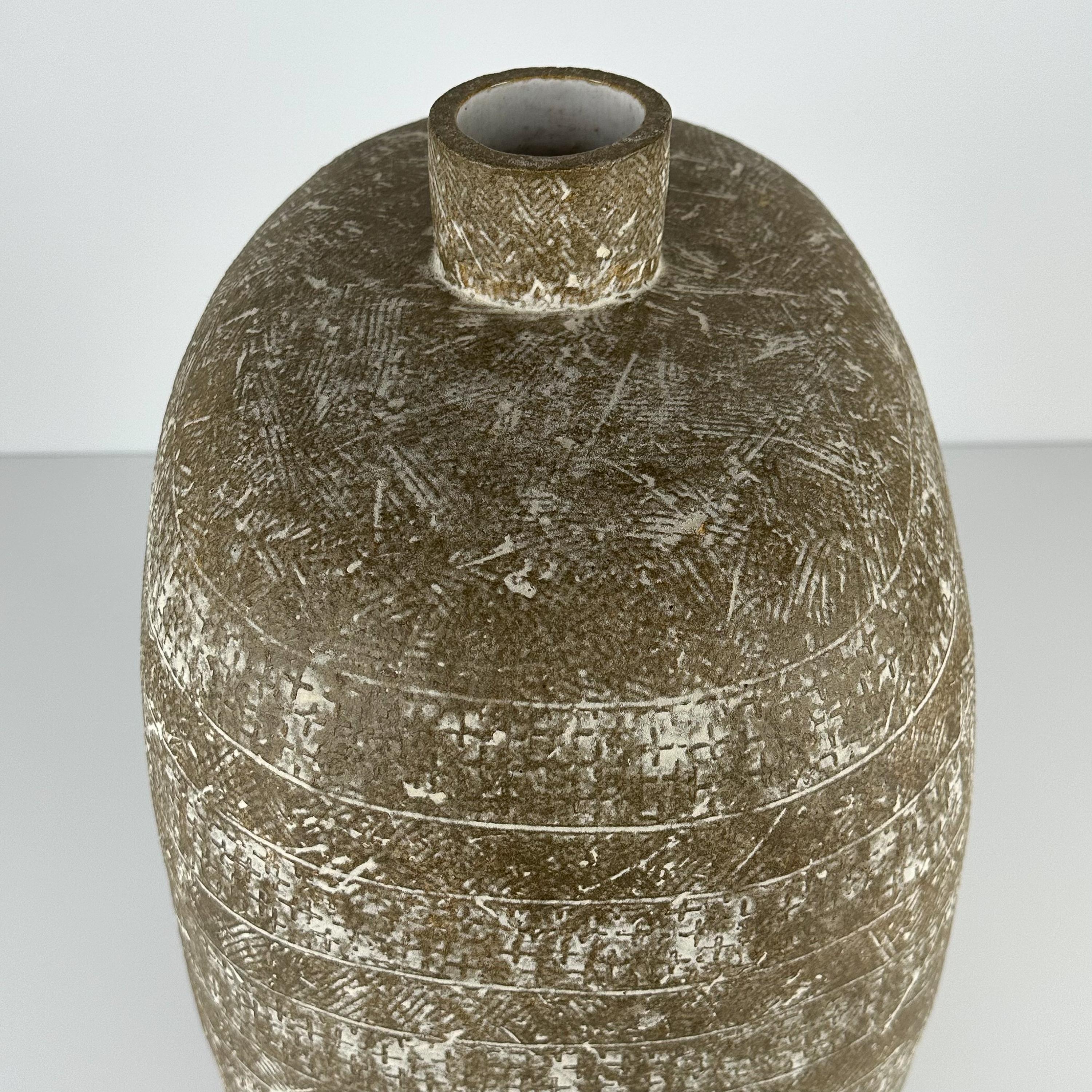 Claude Conover Ceramic Vessel Signed "Oceb" For Sale at 1stDibs