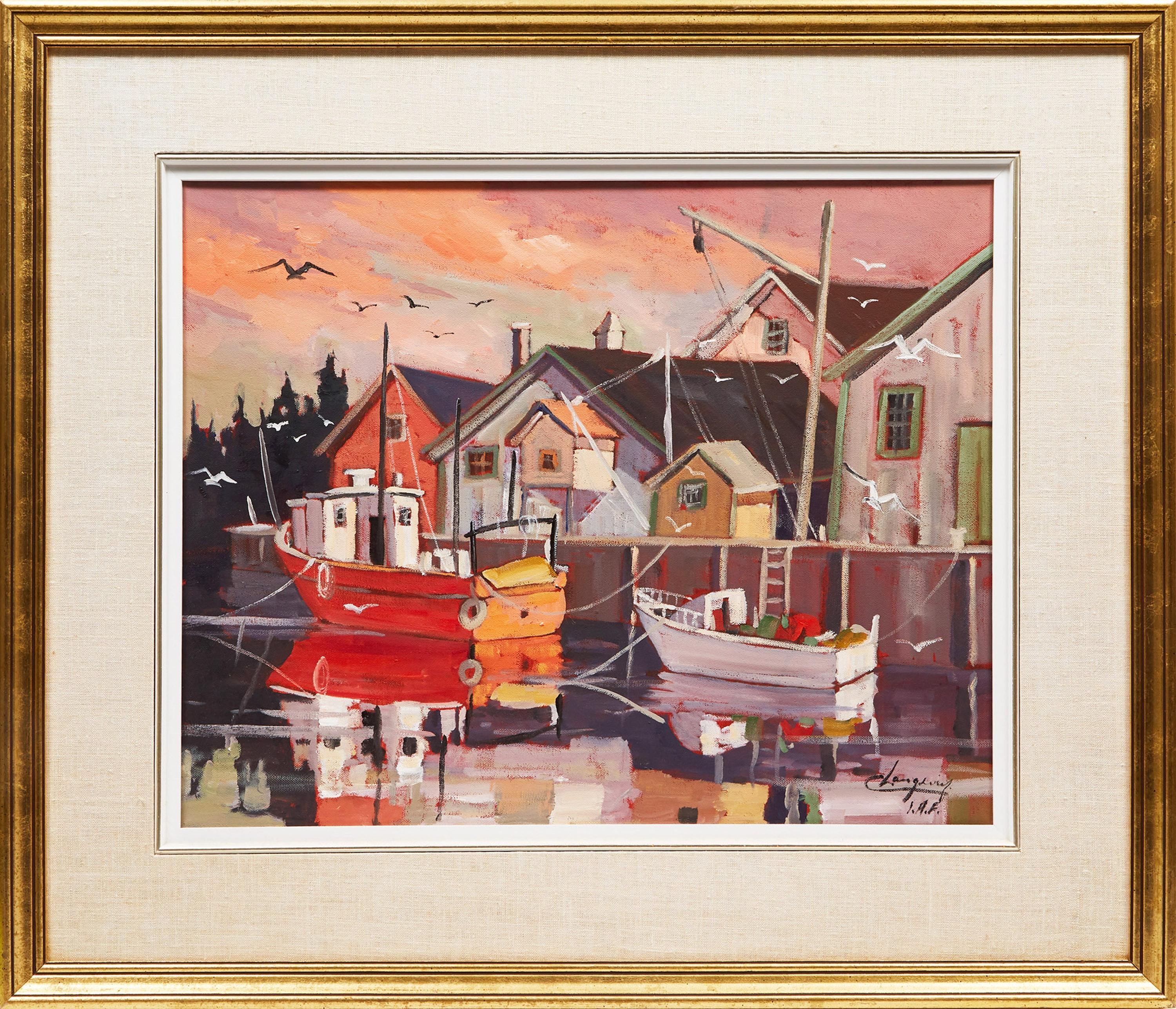 Claude Langevin - Gaspesie For Sale at 1stDibs | claude langevin artist