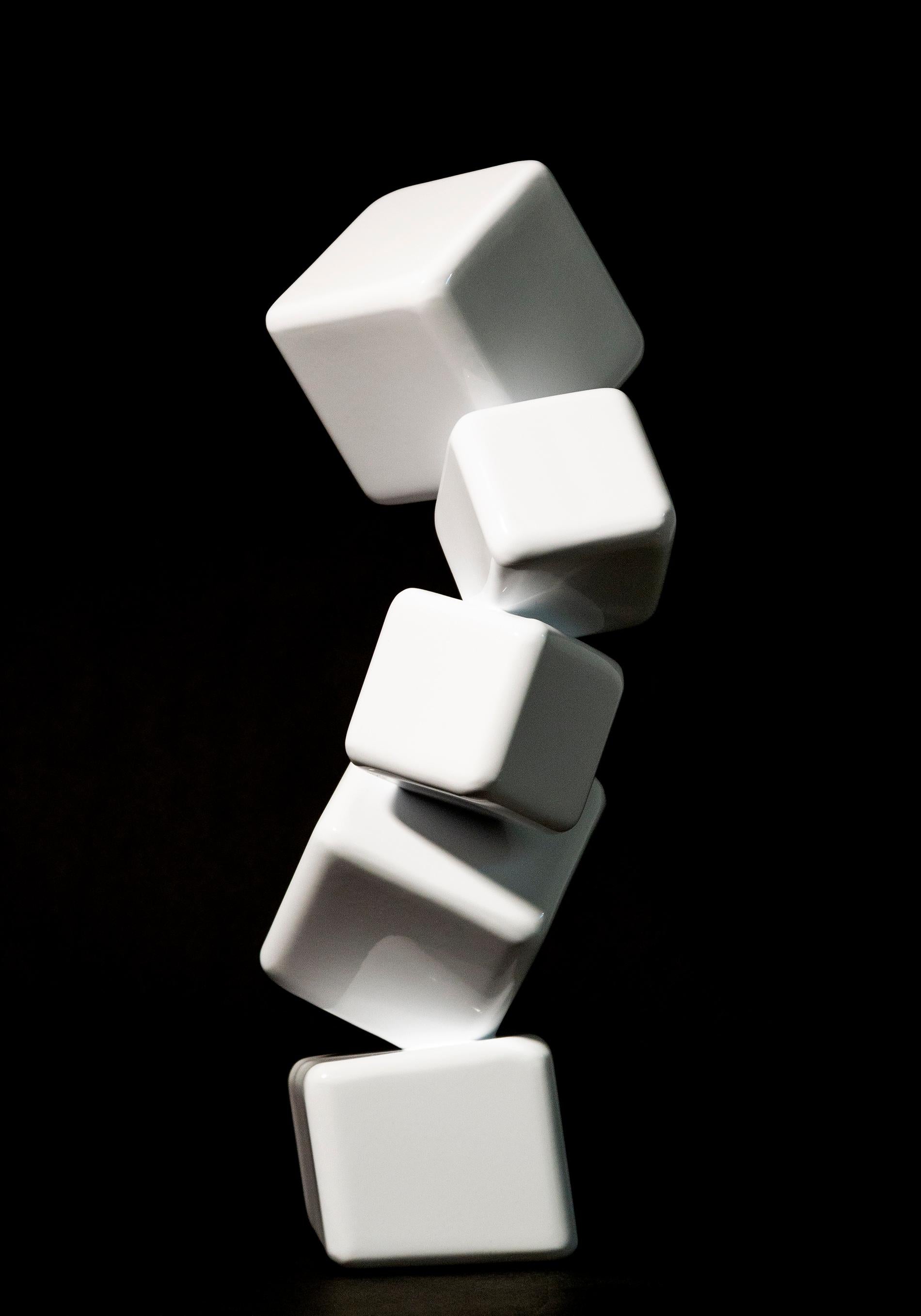 Claude Millette - Effervescence White VI - geometric, abstract, powder ...