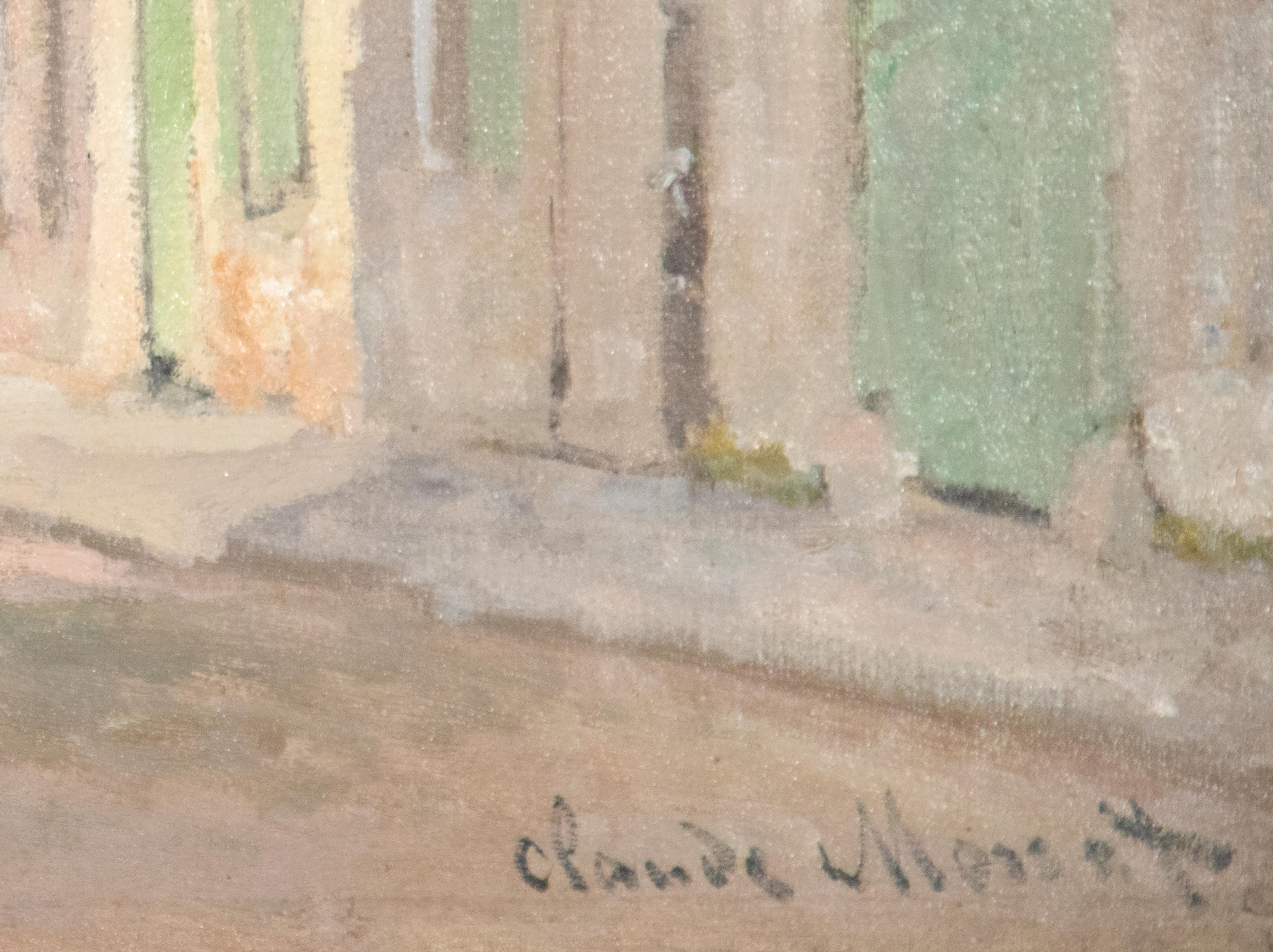 Claude Monet - L’Ancienne rue de la Chaussée, Argenteuil (The Old ...
