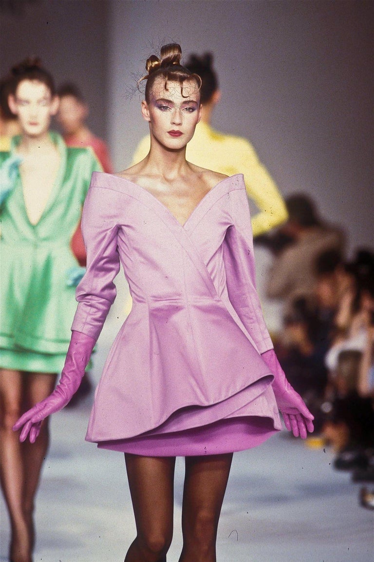 Claude Montana Spring 1988 dress For Sale at 1stDibs