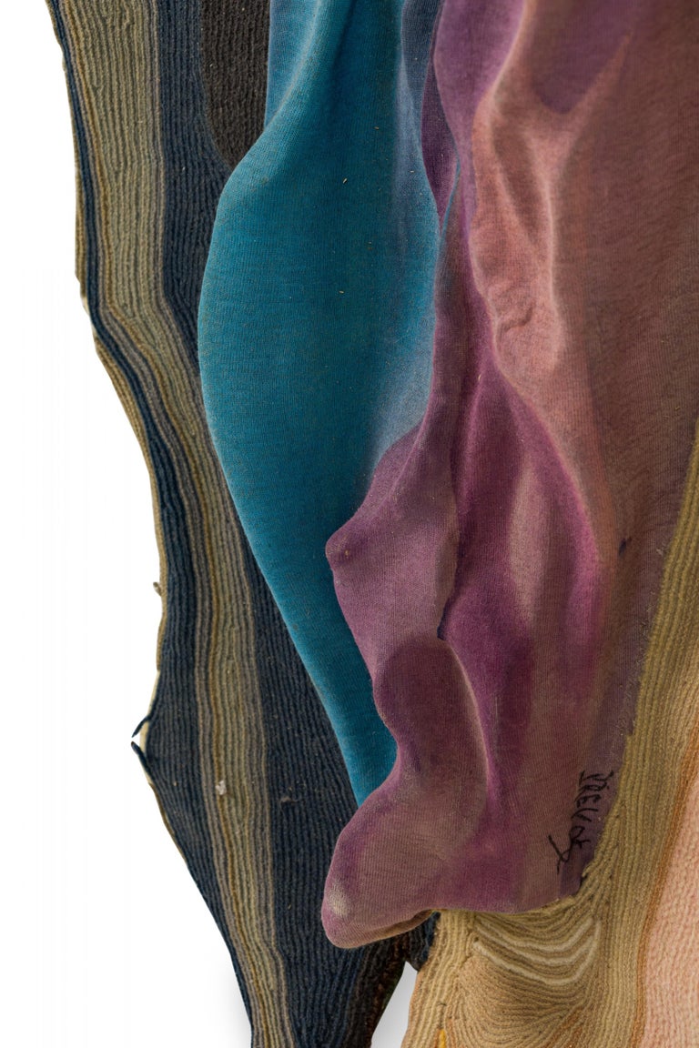 Claude Prevost Midcentury French Tapestry Sculpture For Sale at 1stDibs