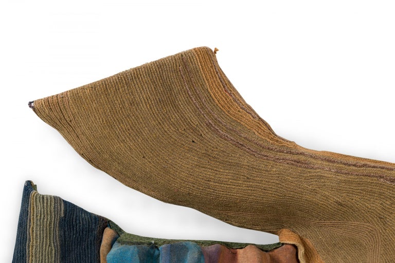 Claude Prevost Midcentury French Tapestry Sculpture For Sale at 1stDibs