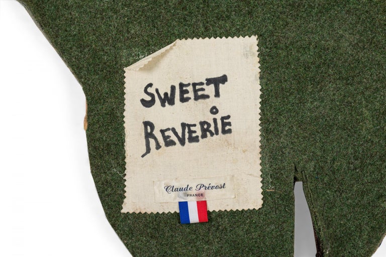 Claude Prevost Midcentury French Tapestry Sculpture For Sale at 1stDibs