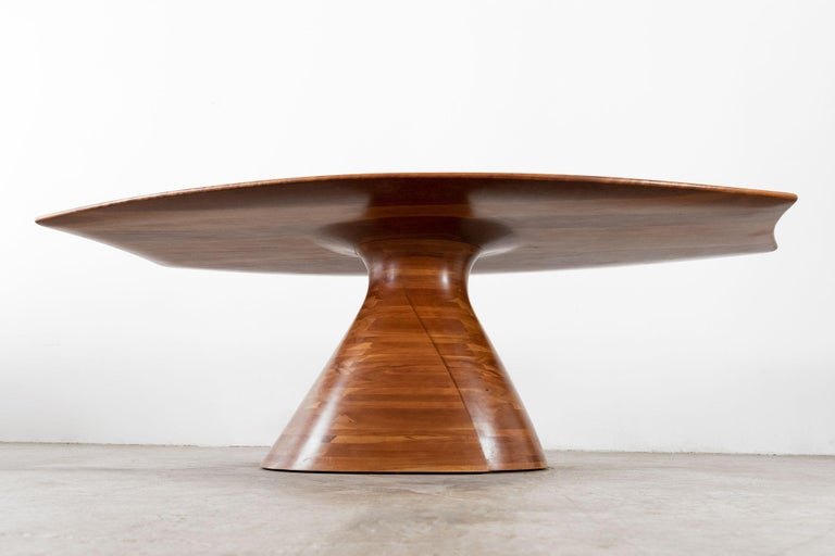 Claude Terrell Magnum Opus Dining Set 1970s Organic Studio Crafted ...