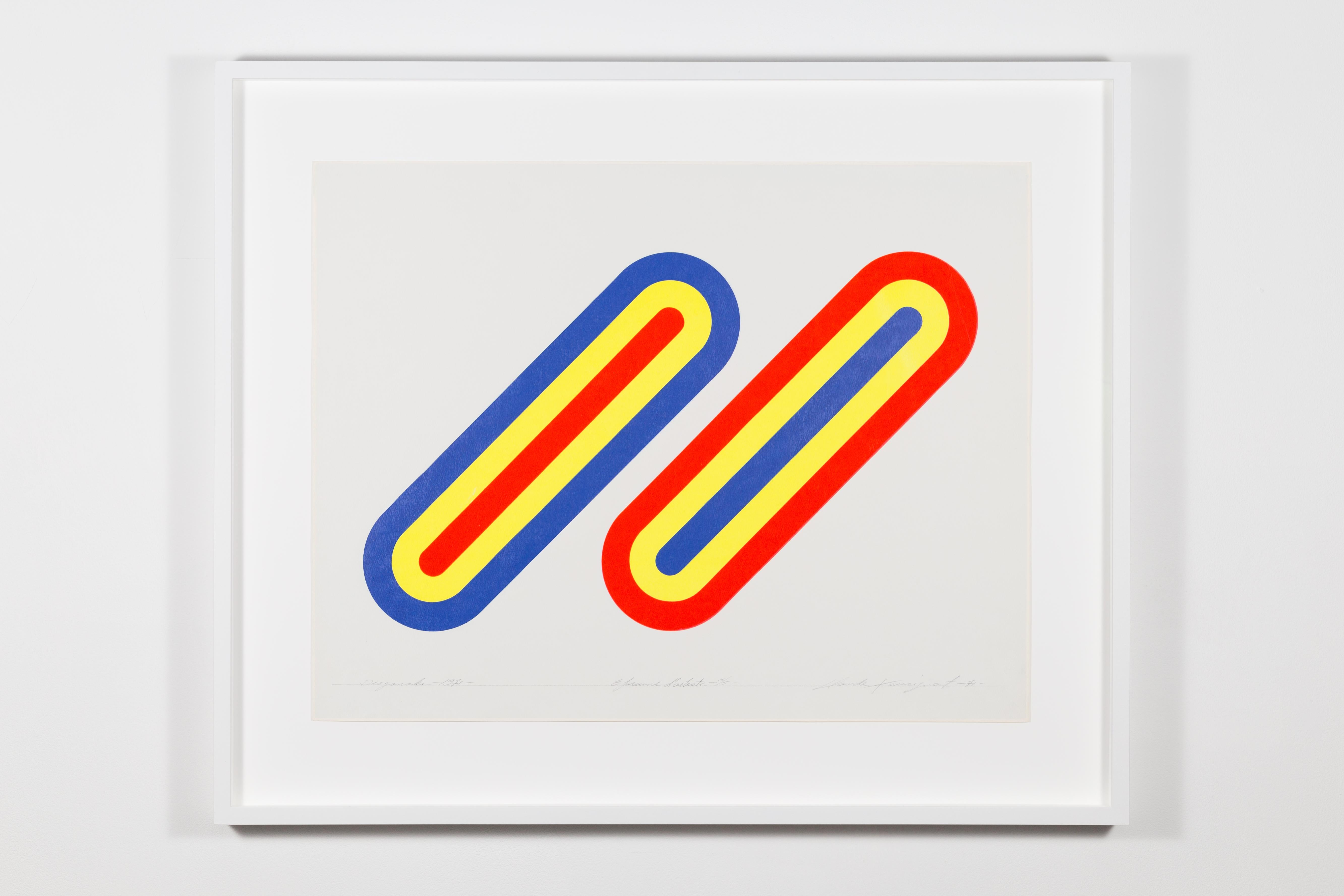 Claude Tousignant - Diagonale 1971 For Sale at 1stDibs