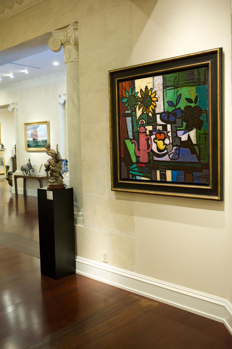 Claude Venard - Tournesols et les fruits (Sunflowers and Fruits), ca ...