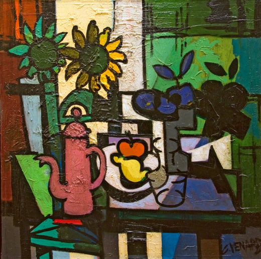 Claude Venard - Nature morte au compotier (Still-life with Compote ...