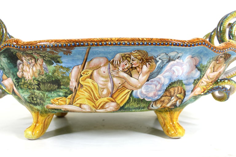 Claudia Ciotti for Deruta 'Hommage to Carracci' Italian Majolica ...