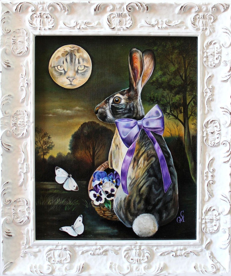Claudia Griesbach-Martucci - "Mischievous Illusion" Oil Painting For ...