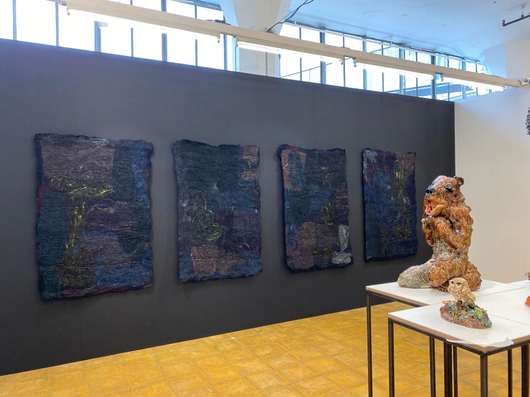 Claudy Jongstra - Long Crichel House - Burgundian Black series no. 2, 4 ...