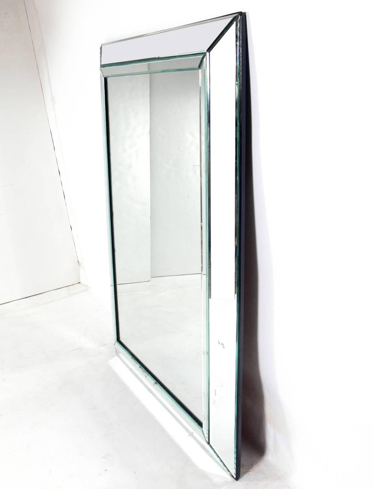 Clean Lined Large-Scale Mirror For Sale at 1stDibs | large scale mirrors