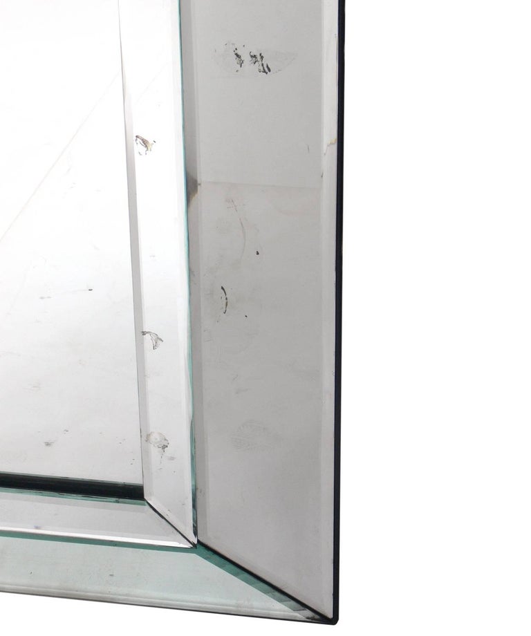 Clean Lined Large-Scale Mirror For Sale at 1stDibs | large scale mirrors