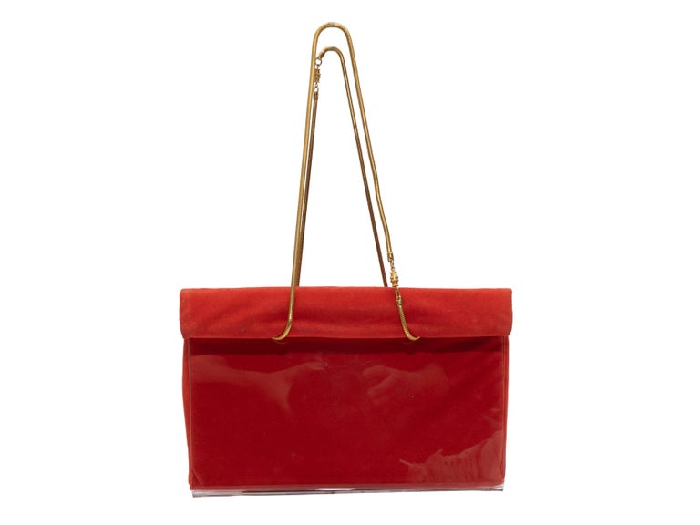 Clear Acrylic Monogrammed Handbag For Sale at 1stDibs