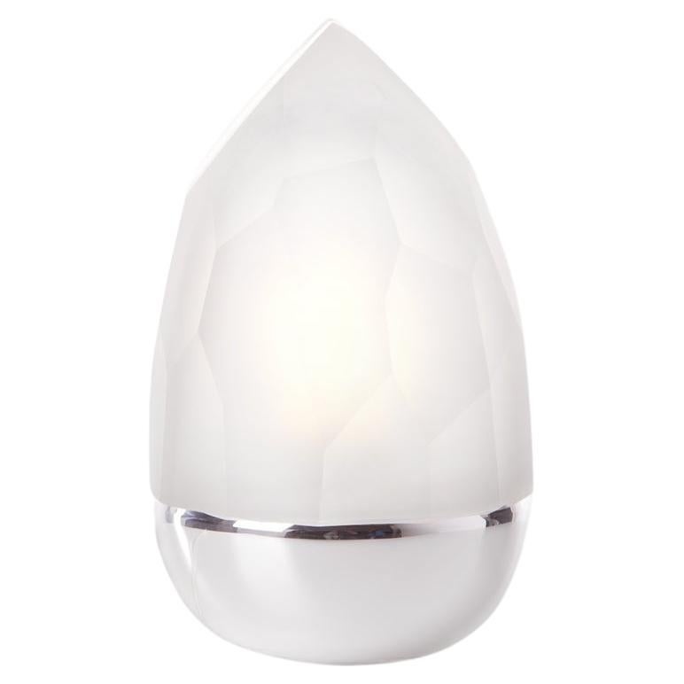 Silver Veil Table Lamp by Pelle and Erie Basin For Sale at 1stDibs