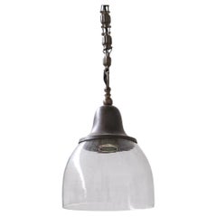 New Wave Optic Pendant Light Clear For Sale at 1stDibs