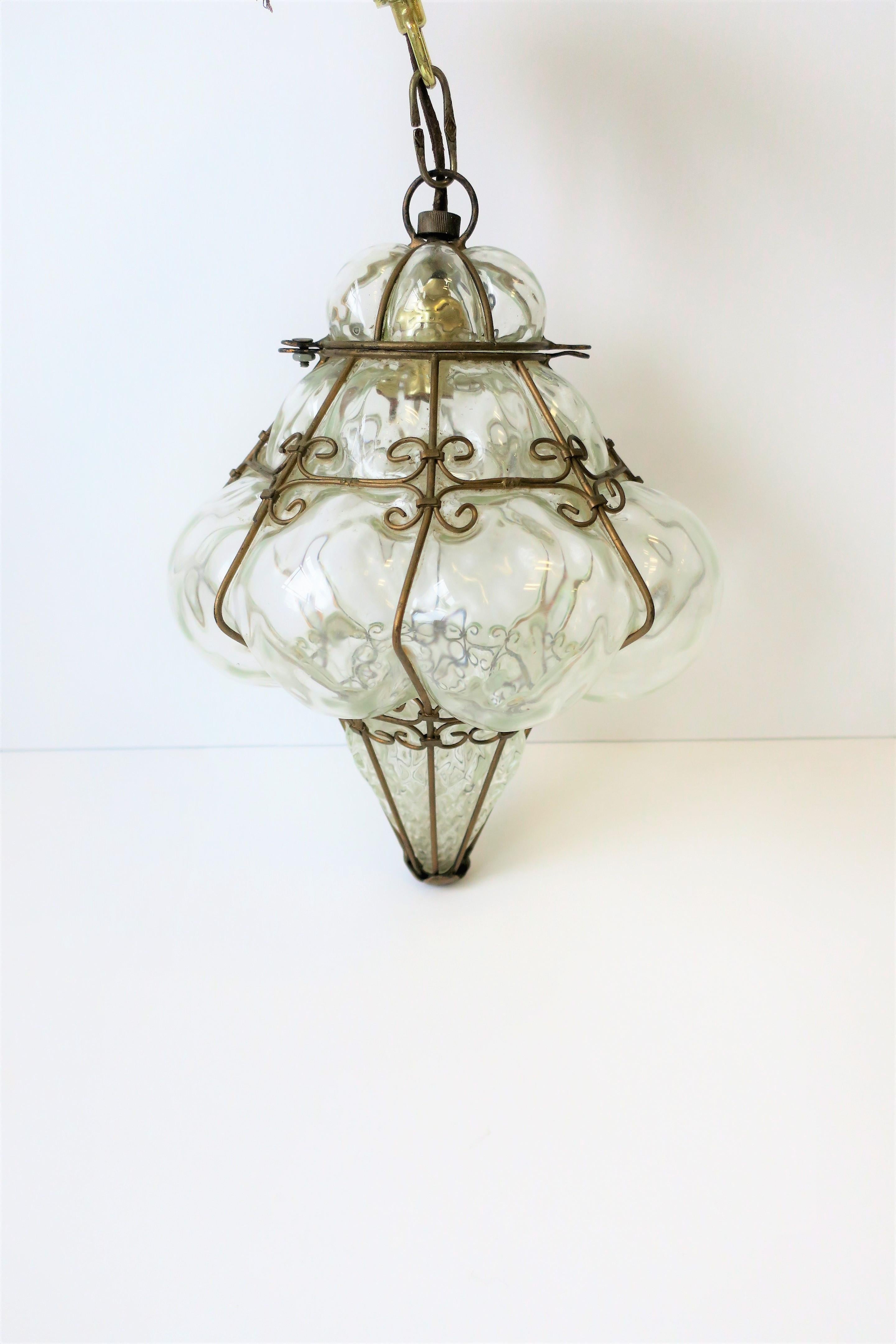 Italian Lantern Pendant Light at 1stDibs