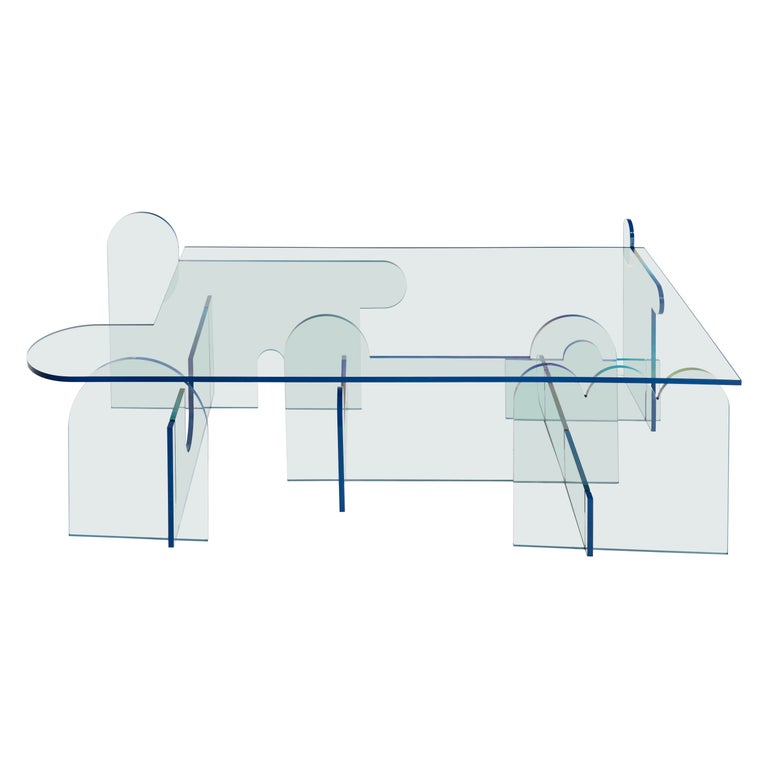 Table Lexan transparente de Phaedo En vente sur 1stDibs