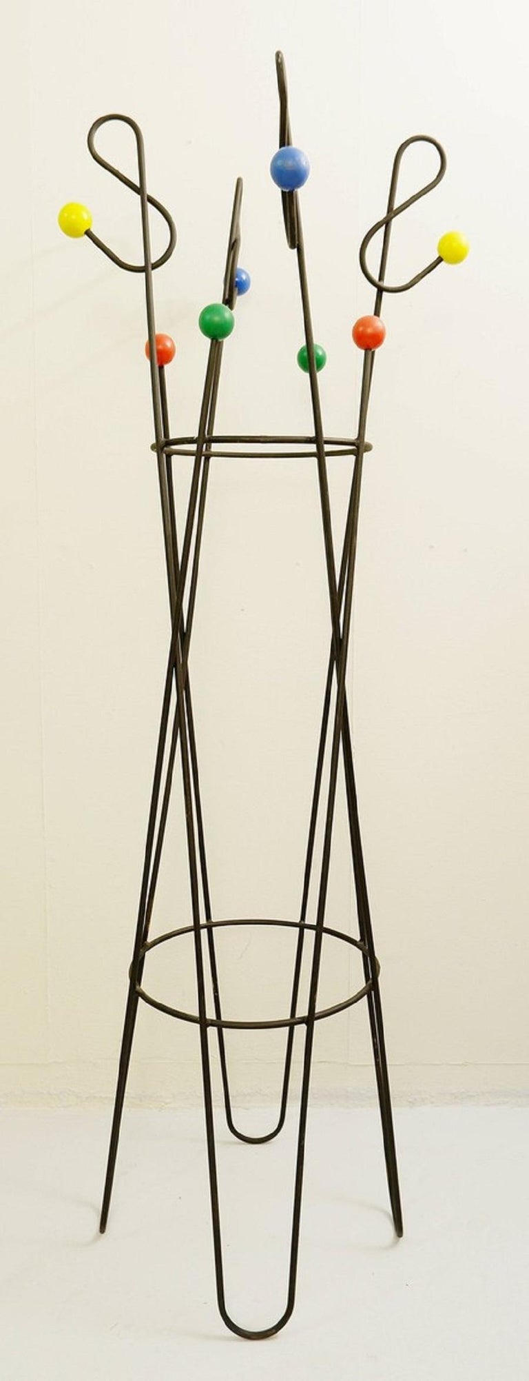 "Clef De Sol" Coat Rack by Roger Feraud, 1950s For Sale at 1stDibs ...