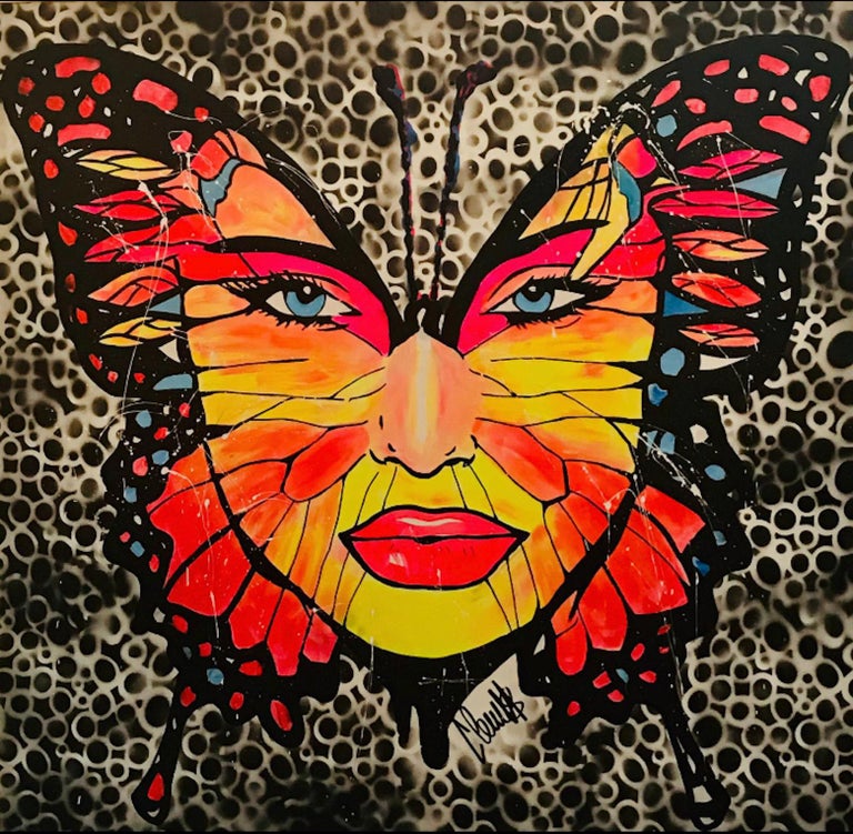 Clem$ - Clem$ - Butterfly Woman For Sale at 1stDibs
