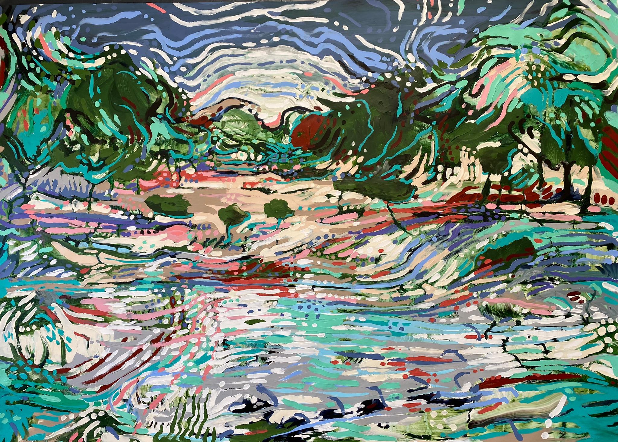 Lynn Wolfe - Untitled (Mountain Abstraction) at 1stDibs | llnn light ...