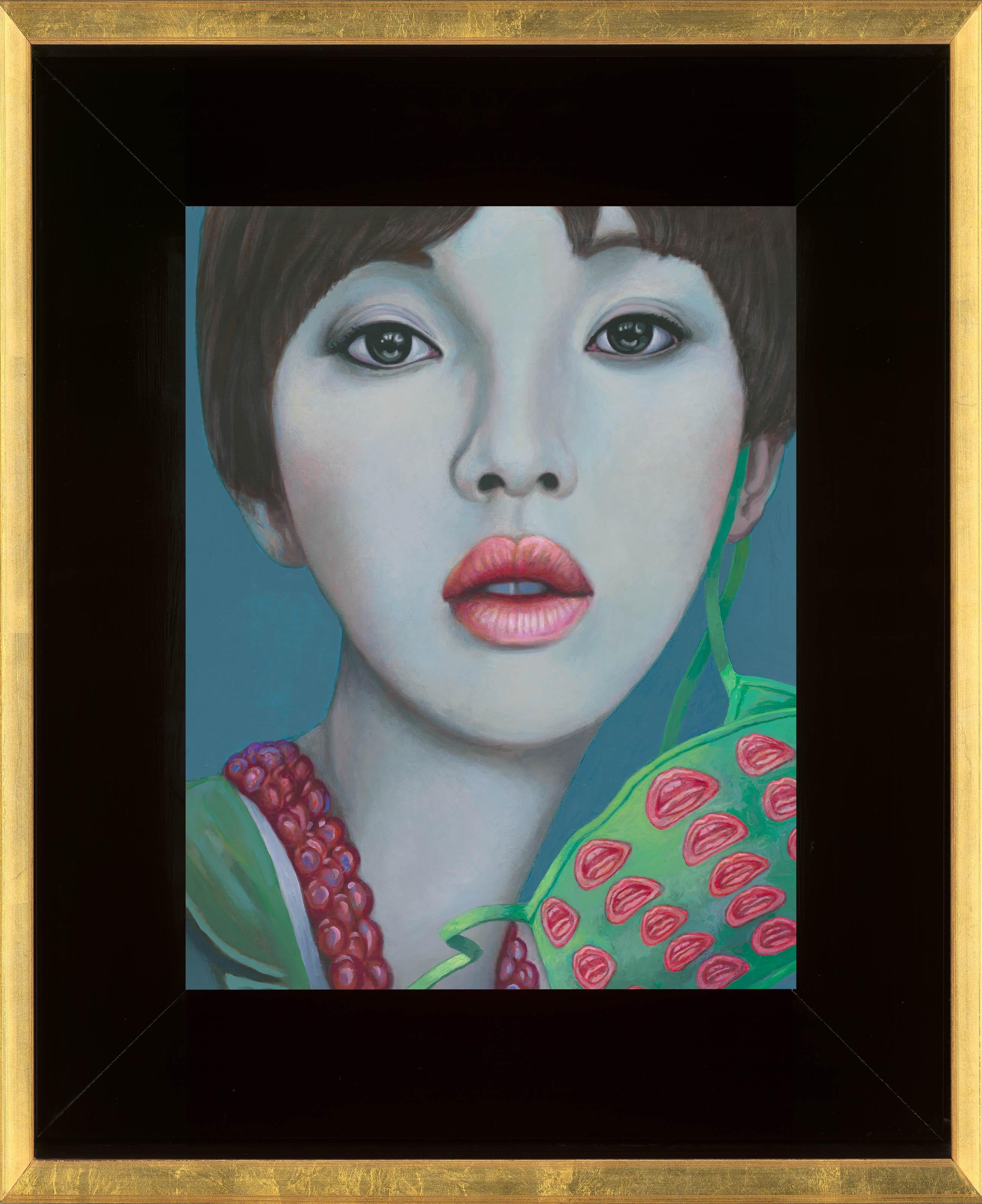 Clement Kamena - Ling Jian “Army Princess” with Tom Wesselmann‘s mask ...