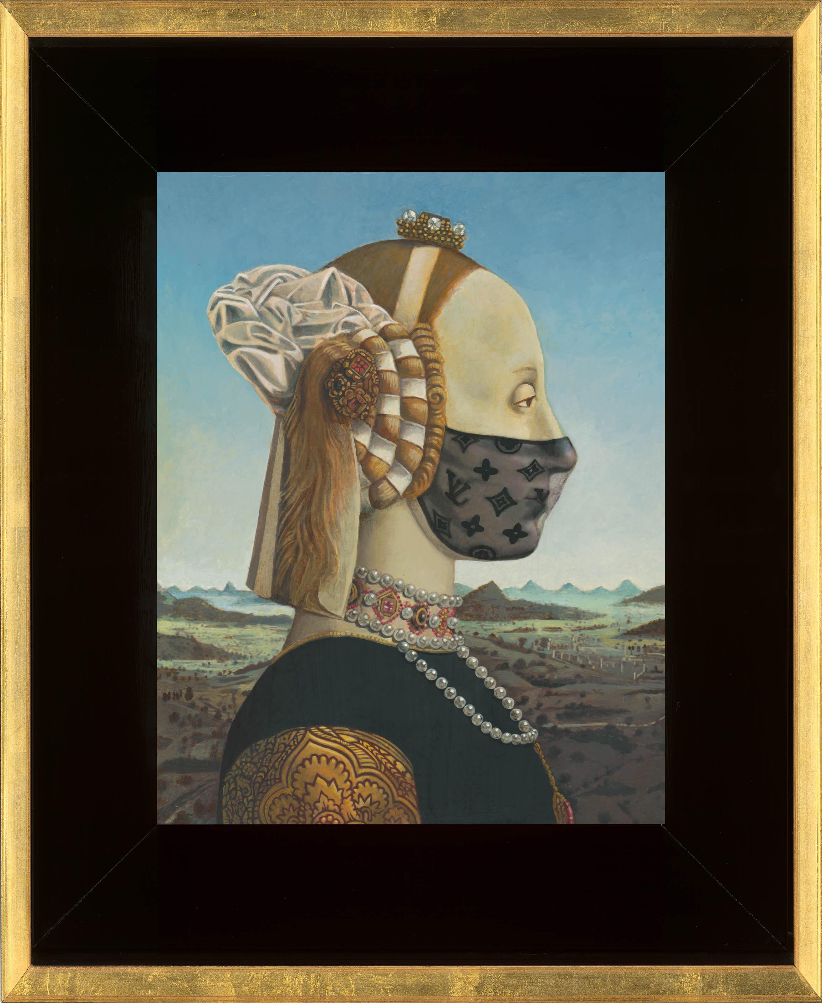 Clement Kamena - Piero della Francesca Battista Sforza masqué avec ...