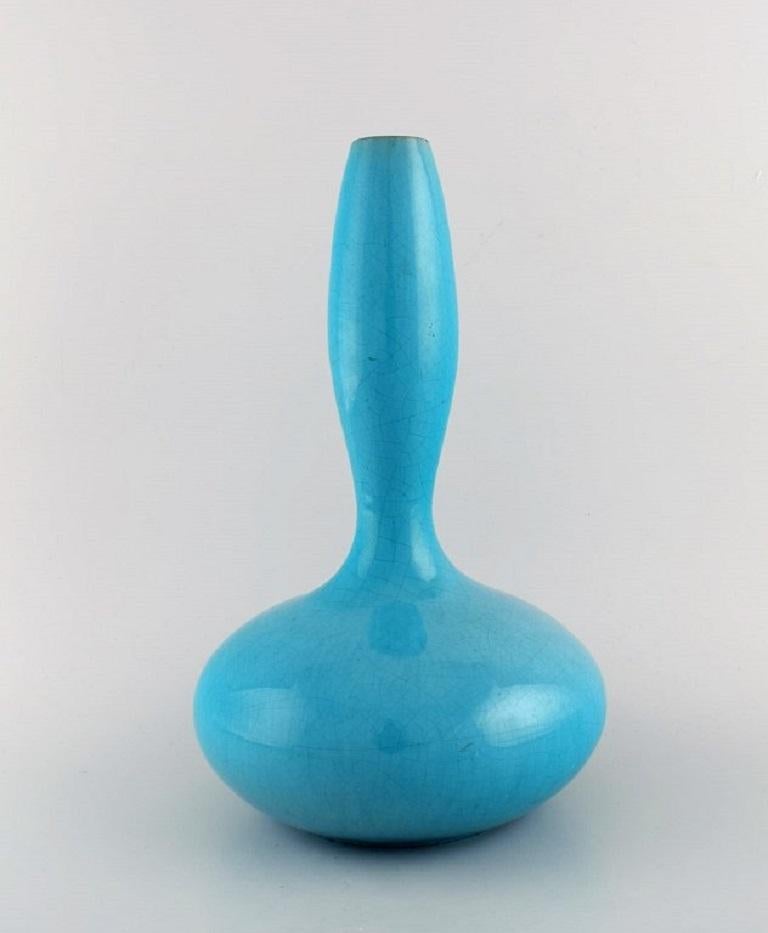 Clément Massier for Golfe Juan. Antique Vase in Glazed Ceramics For ...